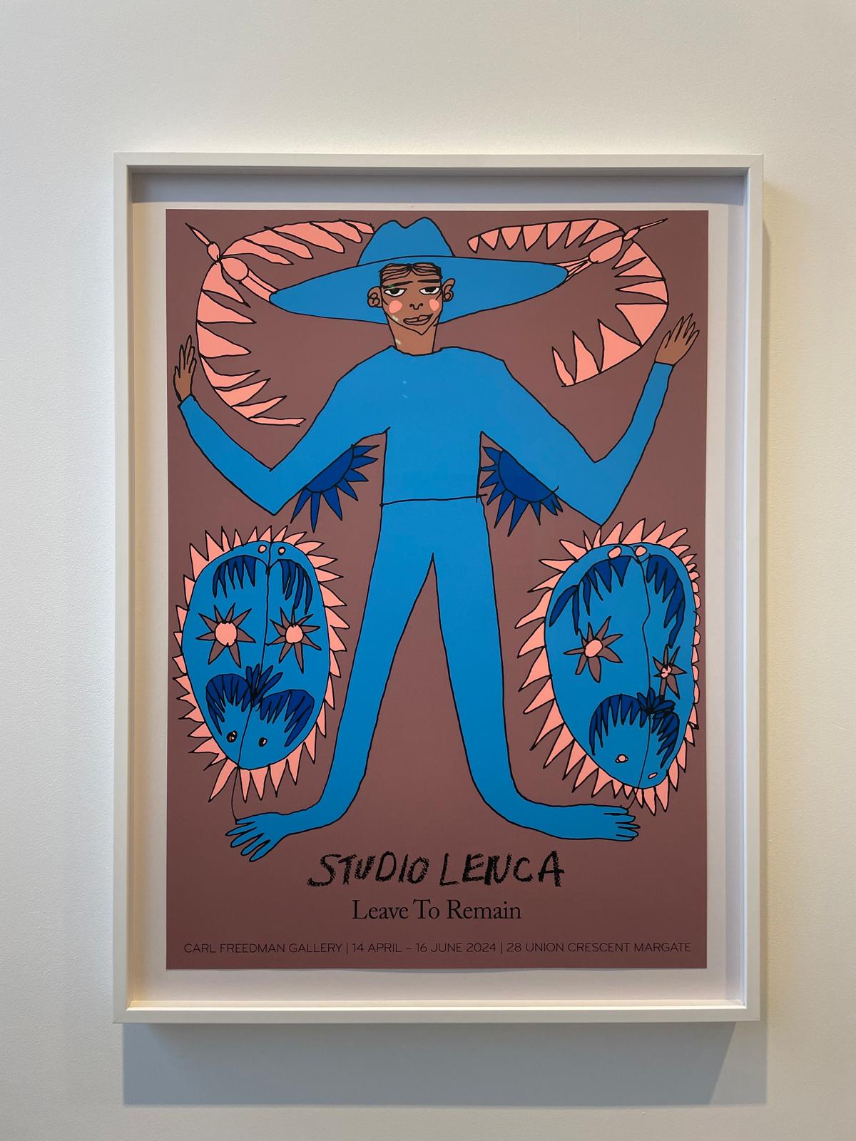 Studio Lenca: Leave To Remain - Poster - Carl Freedman Gallery